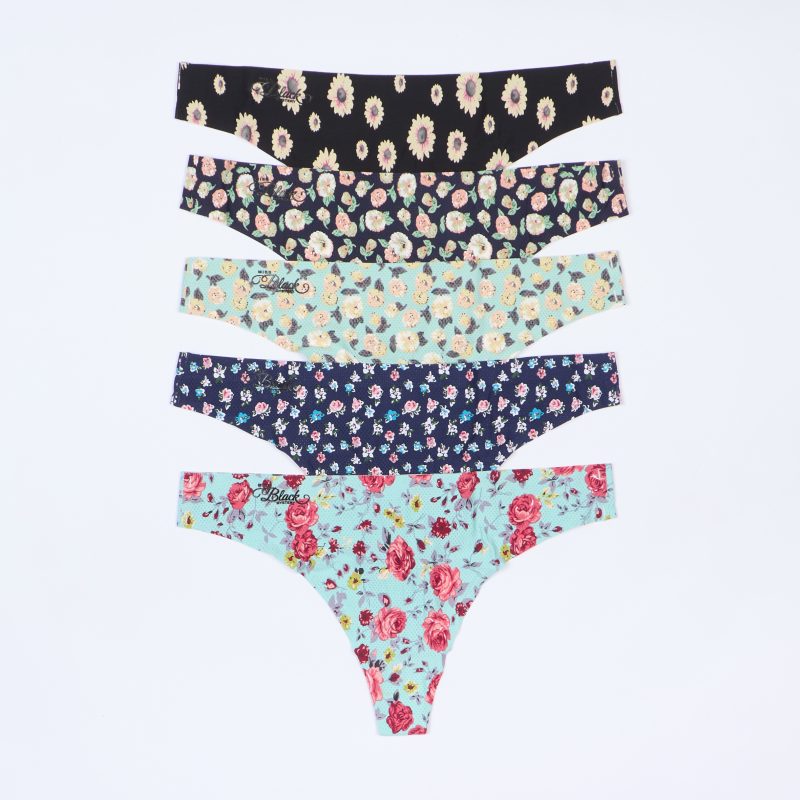 Miss Black Footwear Miss Black Mystery Playful Thong