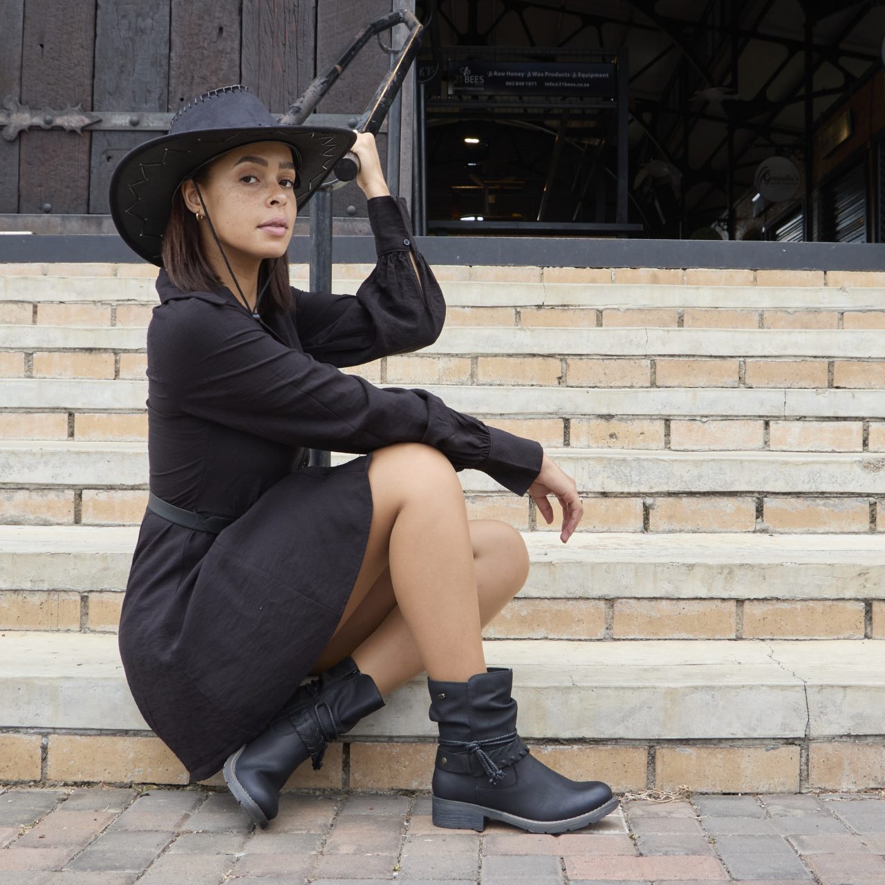 Miss Black Footwear Home